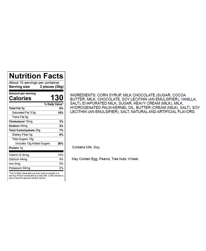 Frango Chocolates 1 LB Wrapped Milk Chocolate Caramel Gift Box, Created ...