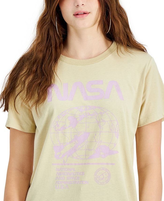 Grayson Threads Black Juniors' NASA Graphic T-Shirt - Macy's