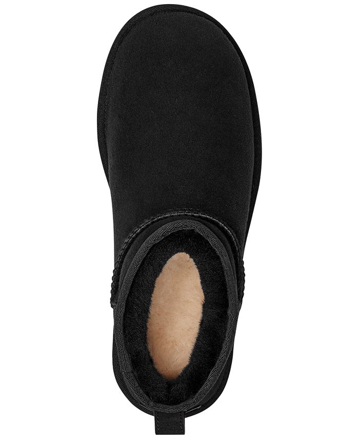 UGG® Women's Classic Ultra Mini Booties - Macy's