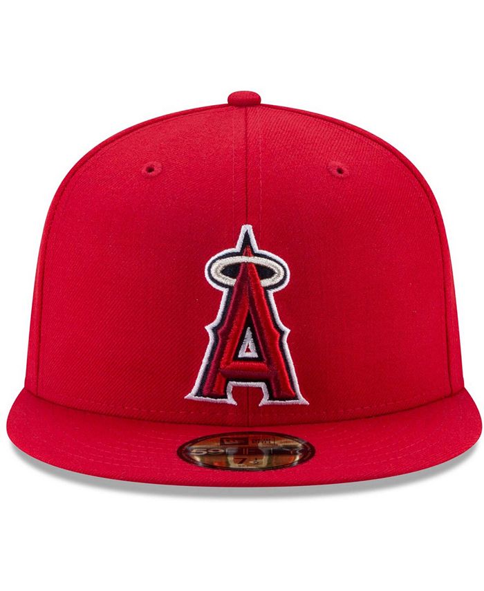 New Era Los Angeles Angels Game Authentic Collection On-Field 59FIFTY ...
