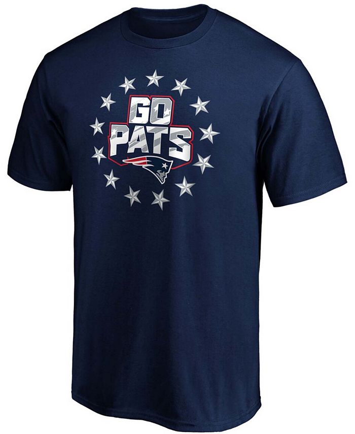 Fanatics Men's Navy New England Patriots Hometown Go Pats T-shirt - Macy's