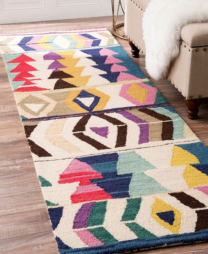 nuLoom Harmony MJAH02A 2'6" x 10' Runner Area Rug - Macy's