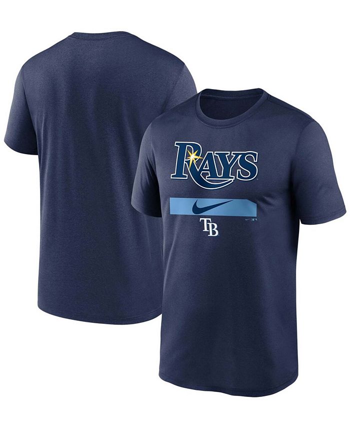 Nike Men's Navy Tampa Bay Rays City Legend Practice Performance T-shirt ...