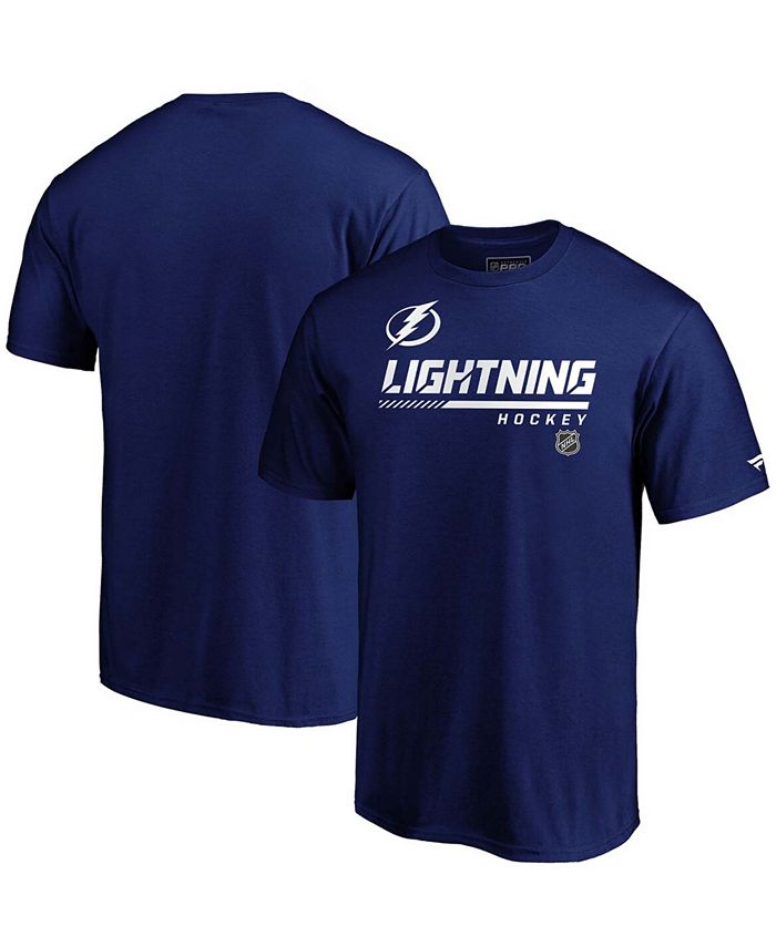 Fanatics Men's Big and Tall Blue Tampa Bay Lightning Authentic Pro Core ...