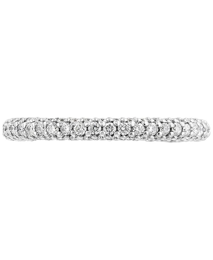 EFFY Collection EFFY® Diamond Three-Side Eternity Band (1-1/10 ct. t.w ...