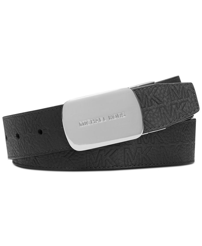 Michael Kors Men's Logo Reversible Leather Belt - Macy's