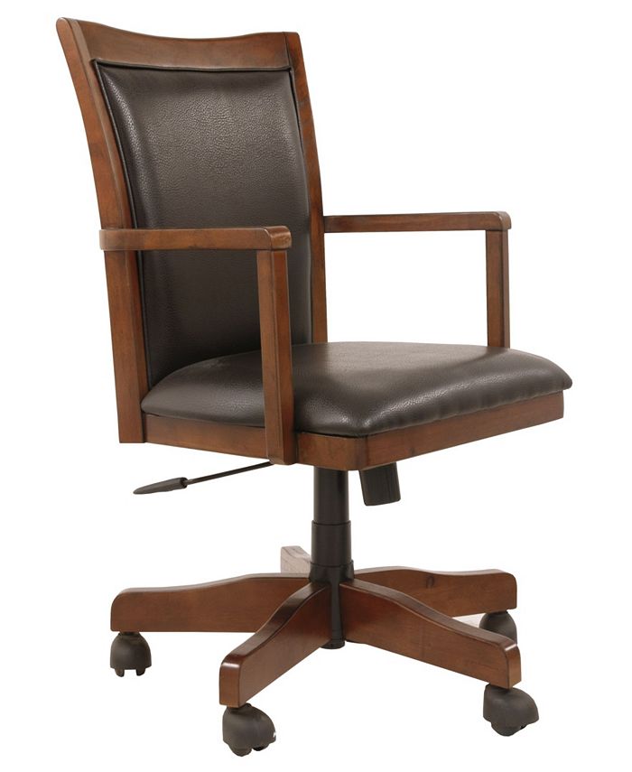 Signature Design By Ashley Hamlyn Traditional Home Office Swivel Desk ...