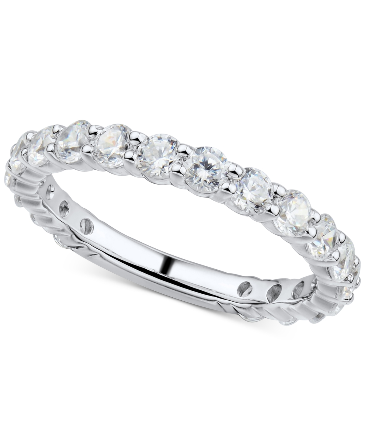 Click here for Diamond Anniversary Band (1-1/2 ct. t.w.) in 14k W... prices