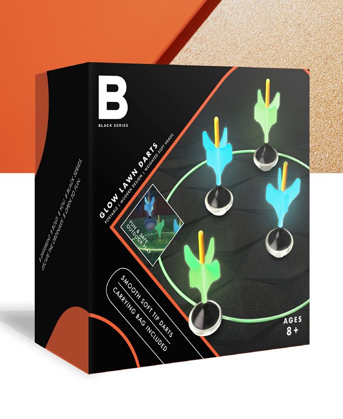 Black Series Glow in The Dark Outdoor Lawn Dart Set - Macy's