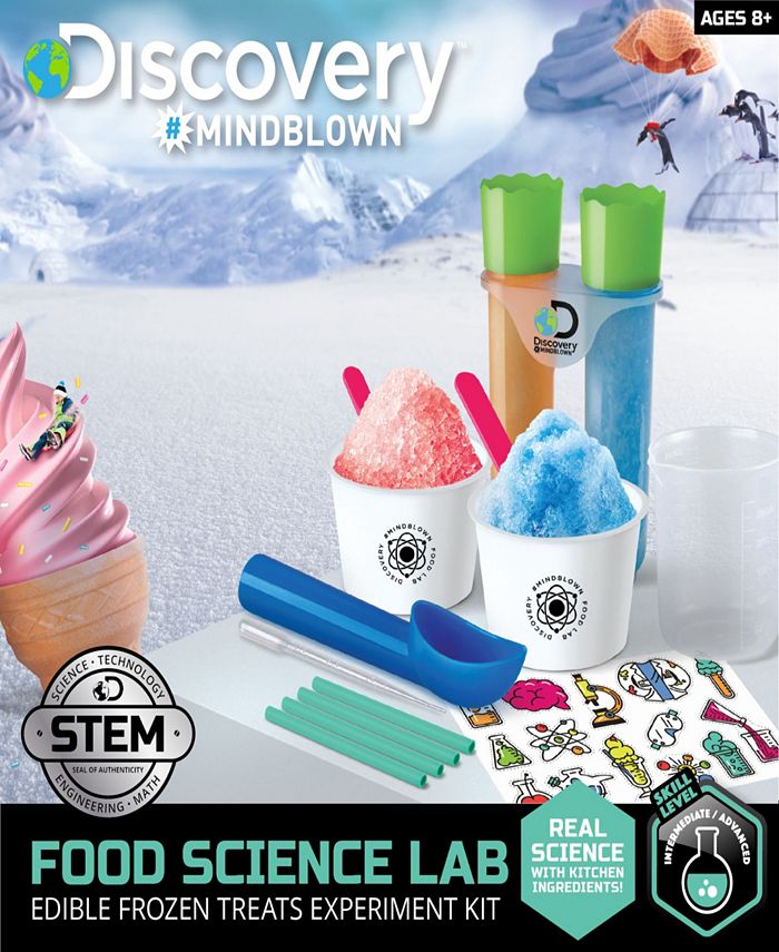 Discovery #MINDBLOWN Food Science Kit Frozen Treats, Created for Macy's ...