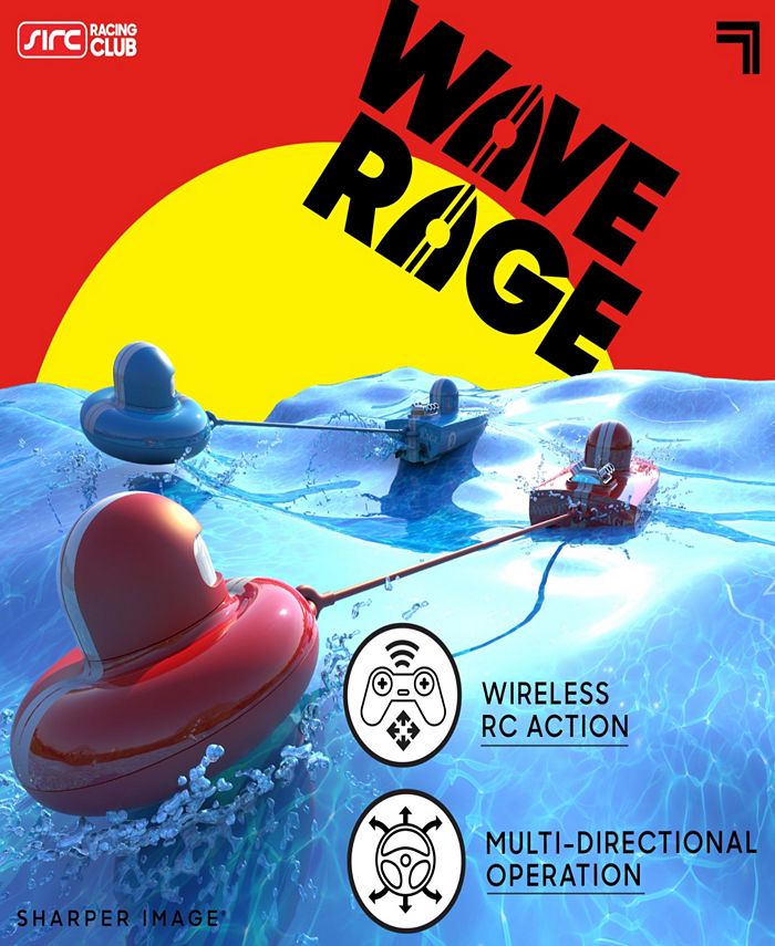 Sharper Image Remote Control Wave Rage RC Boat - Macy's