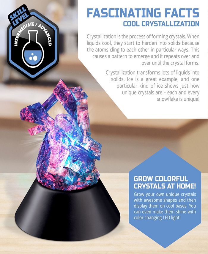 Discovery #MINDBLOWN Discovery Mindblown Toy Kids Crystal Growing Kit ...