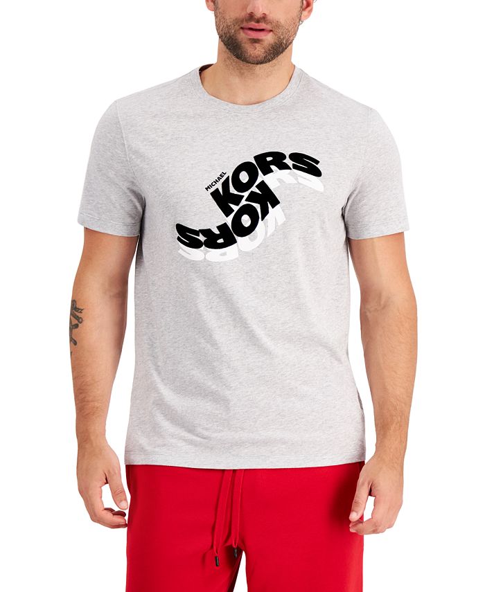 Michael Kors Men's Wavy Kors T-Shirt - Macy's