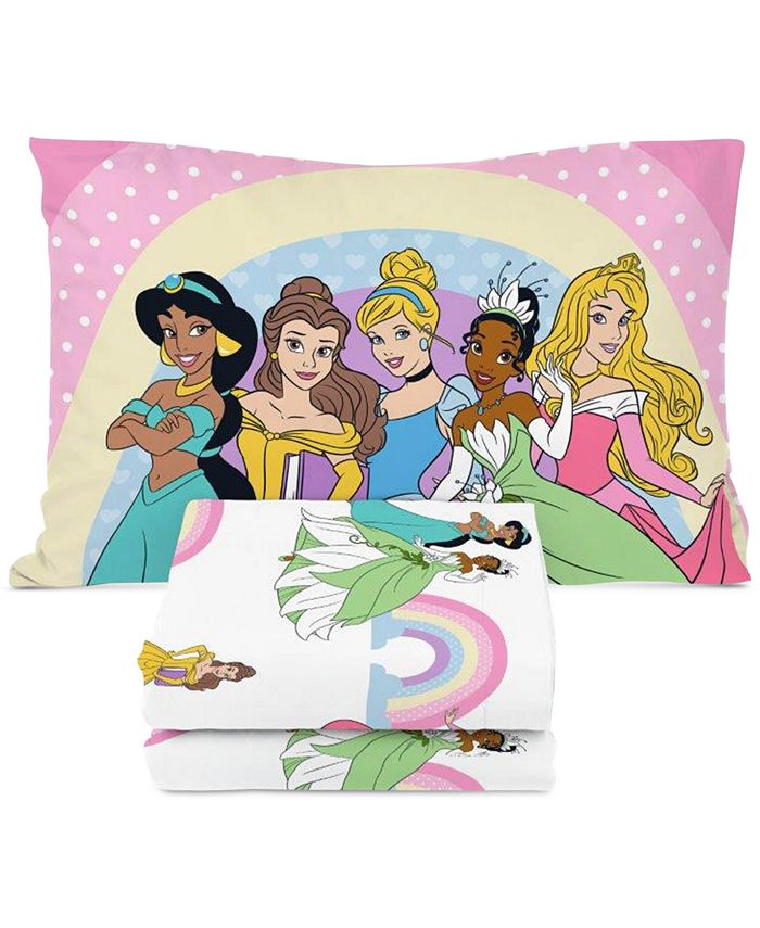 Disney Princess 4-Pc. Full Sheet Set - Macy's