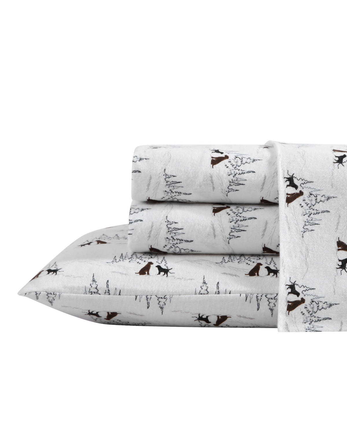 Click here for Eddie Bauer Printed Cotton Flannel 4-Pc. Sheet Set... prices