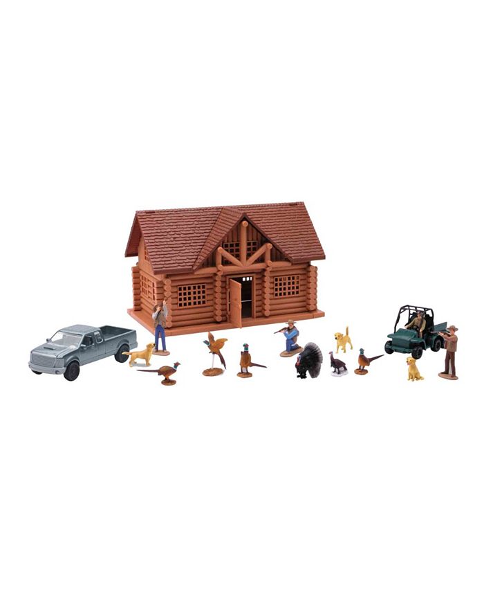 New Ray Wild Hunting Playset with House Truck - Macy's