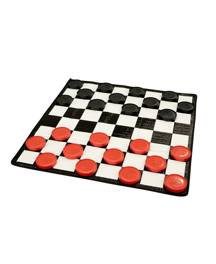 Gener8 Jumbo Checkers 19-Piece Set - Macy's