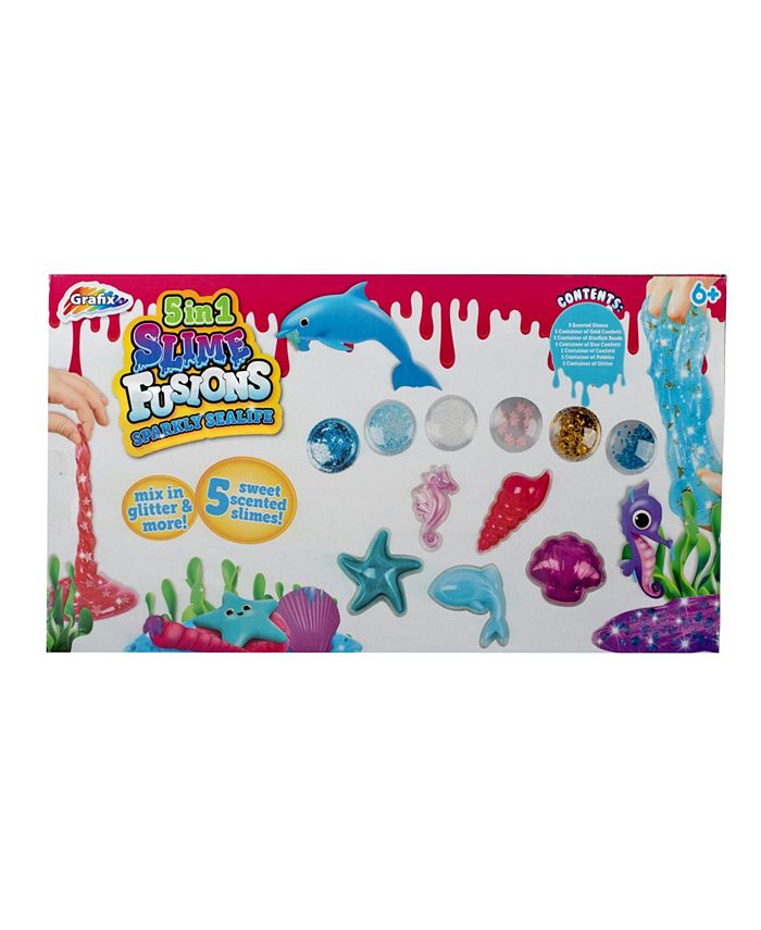 RMS 5 in 1 Slime Fusions Sparkly Sea Life Set - Macy's