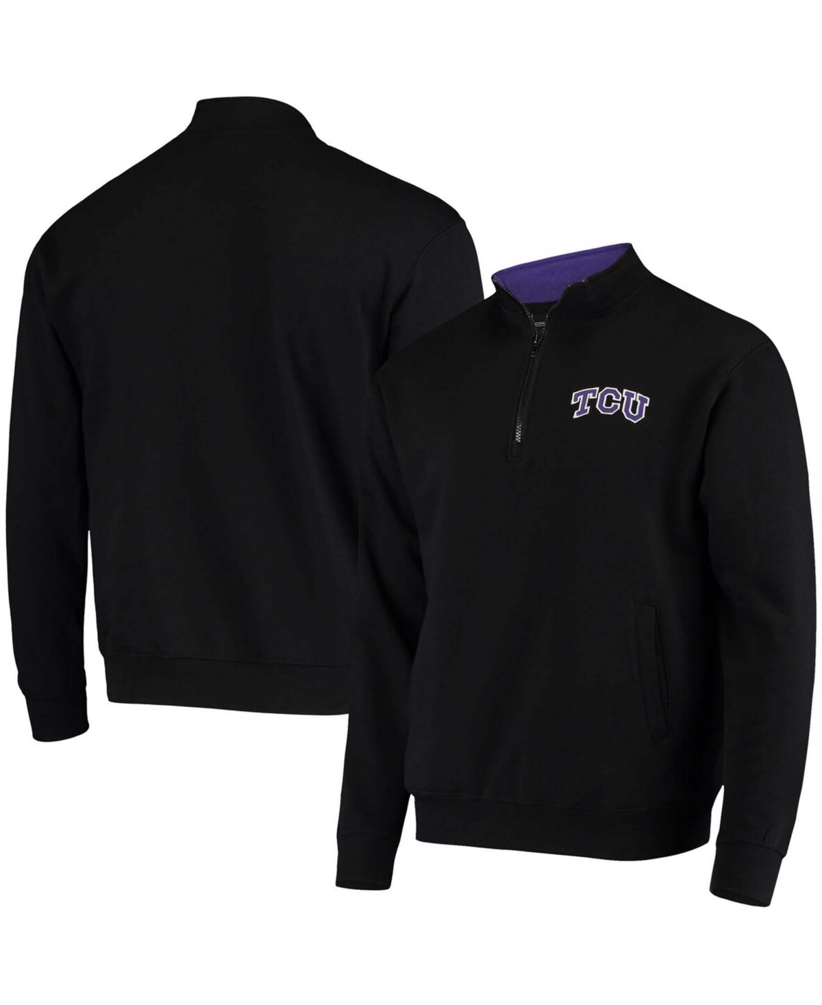 Click here for Colosseum Mens Tcu Horned Frogs Tortugas Logo Quar... prices