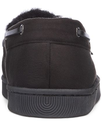 Club Room Men's Moccasin Slippers, Created for Macy's - Macy's
