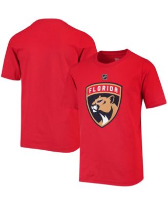 Outerstuff Big Boys Red Florida Panthers Primary Logo T-shirt - Macy's