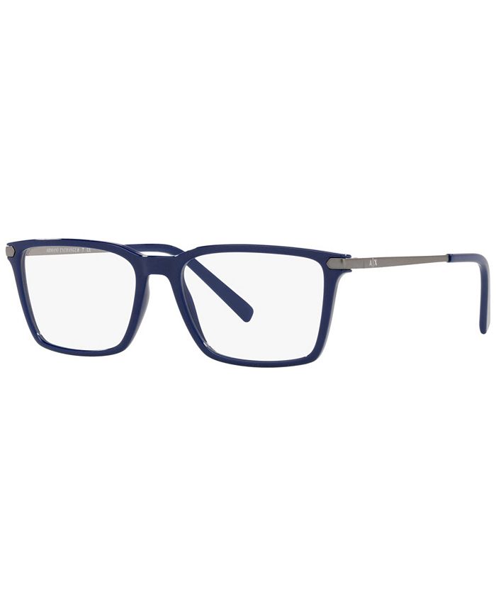 A|X Armani Exchange Men's Rectangle Eyeglasses, AX3077 - Macy's