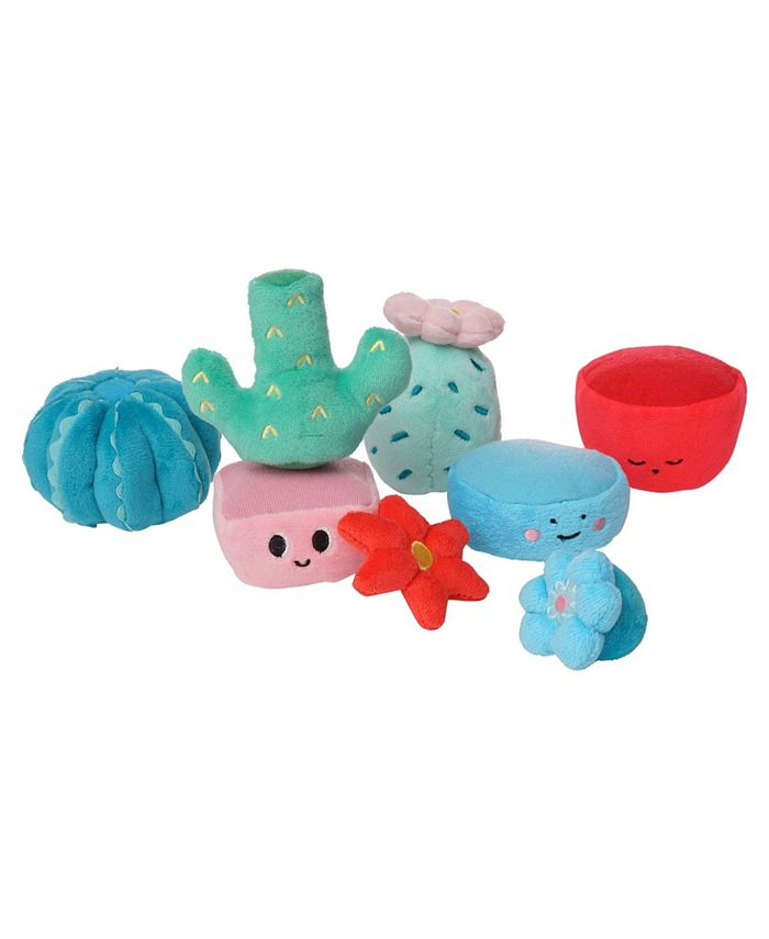 Manhattan Toy Company Cactus Garden Plush Stacking Toy Play Set, 3 ...