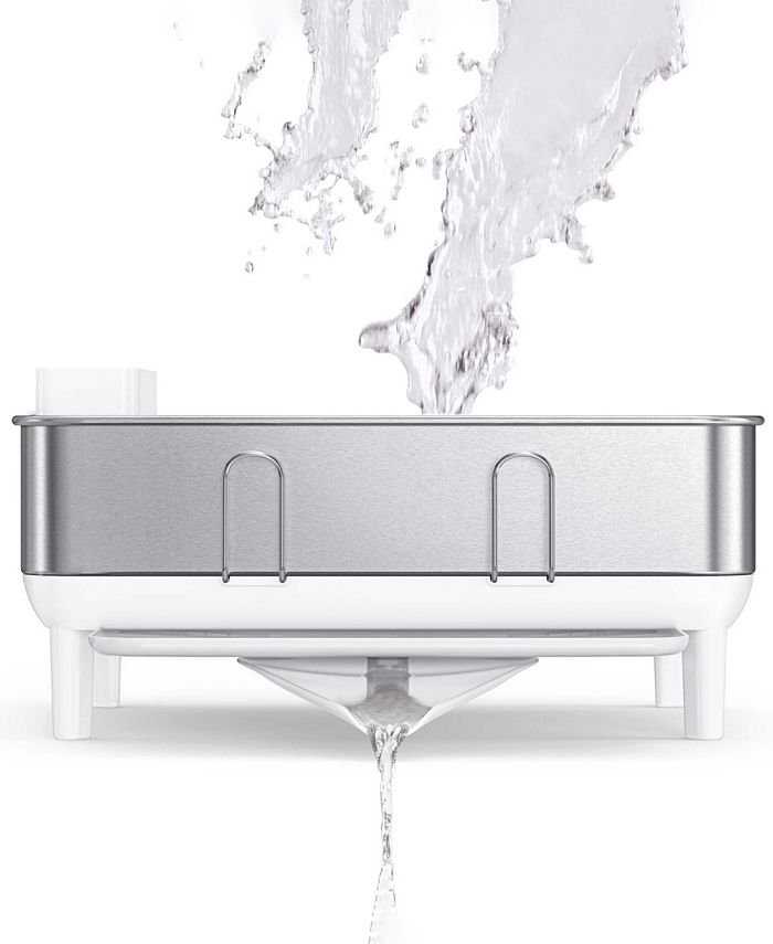 simplehuman Compact Steel Frame Dish Drying Rack - Macy's