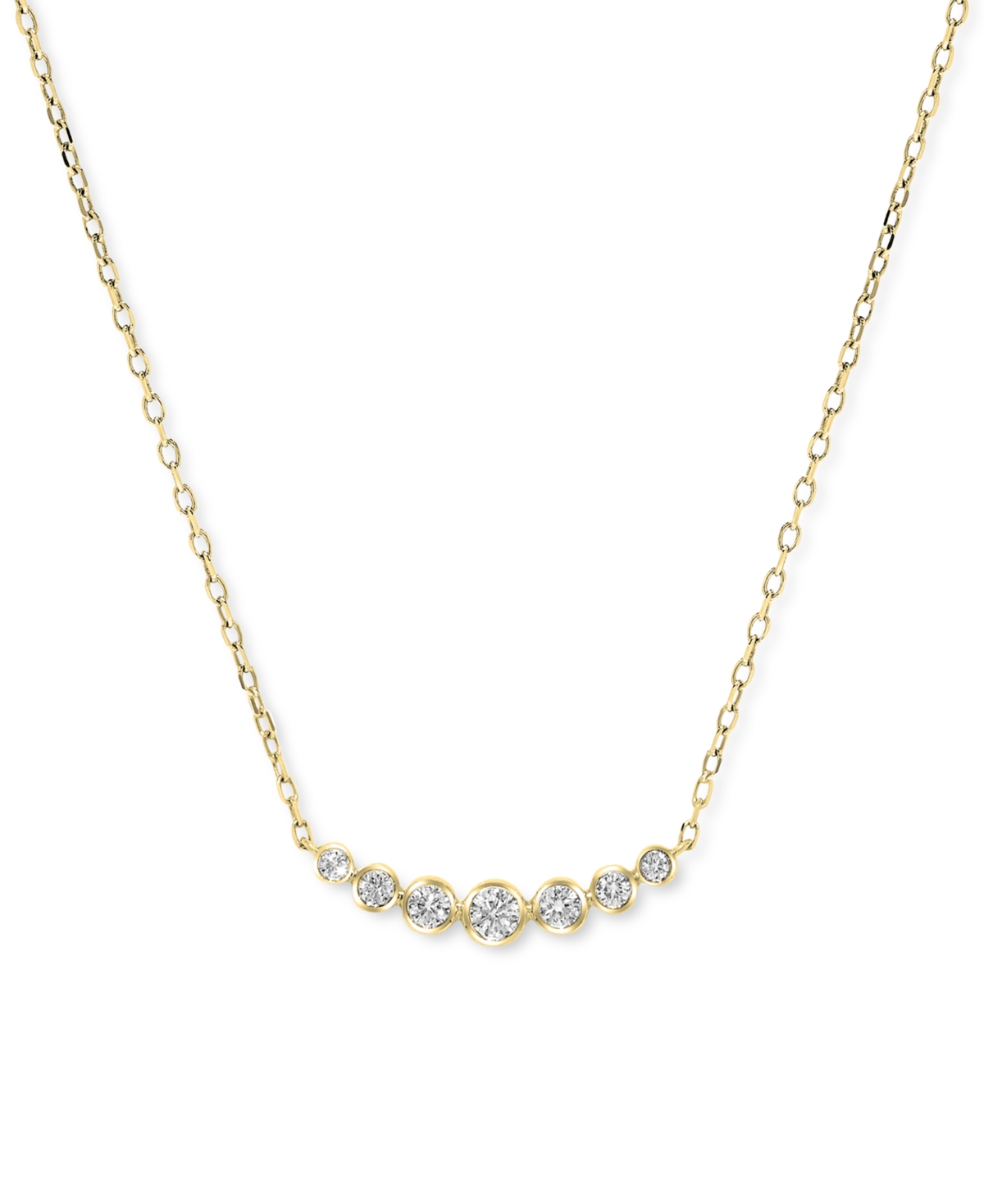 Click here for Diamond Graduated Collar Necklace (1/4 ct. t.w.) i... prices