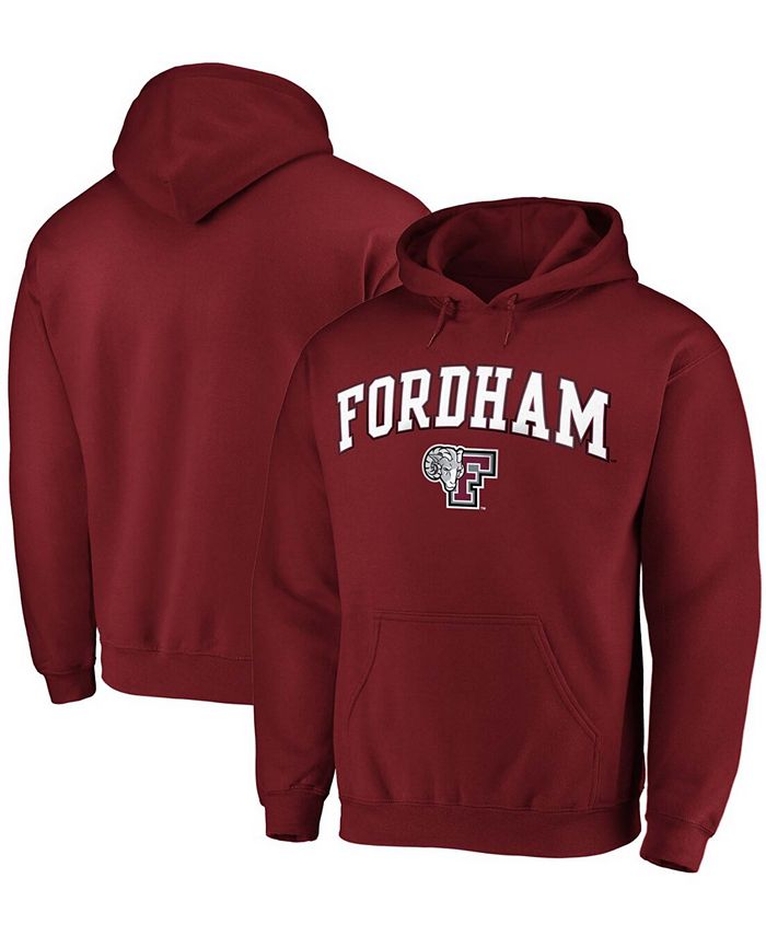 Fanatics Men's Maroon Fordham Rams Campus Pullover Hoodie - Macy's