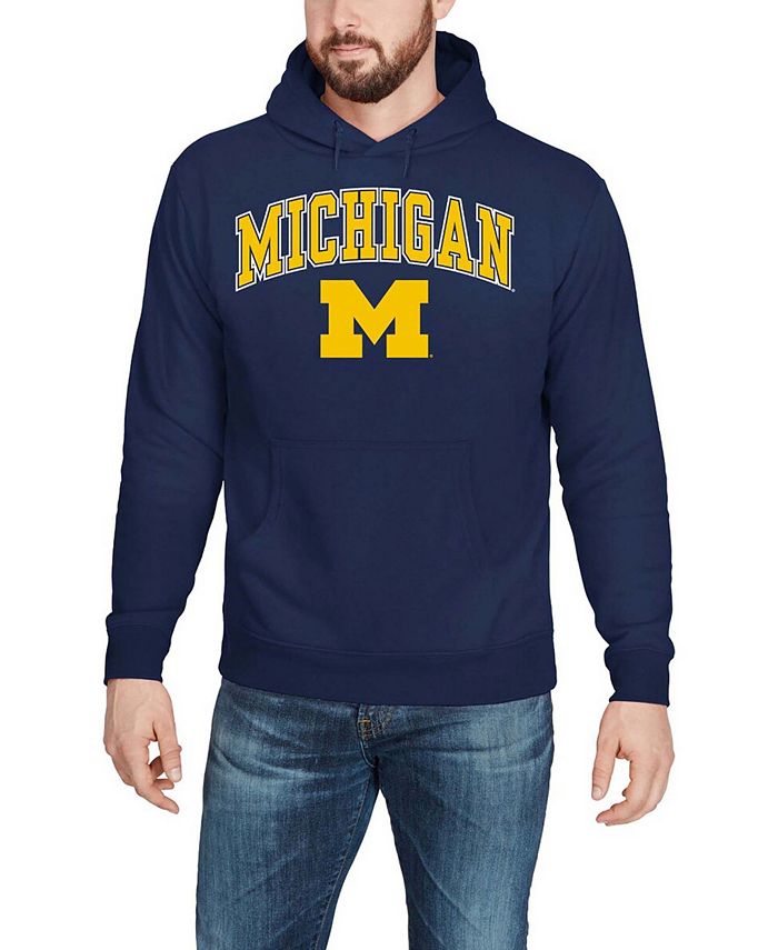 Fanatics Men's Navy Michigan Wolverines Campus Pullover Hoodie - Macy's