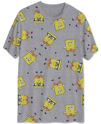 Geeked Up SpongeBob Men's Graphic T-Shirt - Macy's