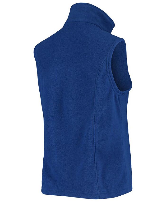 Dunbrooke Women's Los Angeles Rams Royal Houston Fleece Full-Zip Vest ...