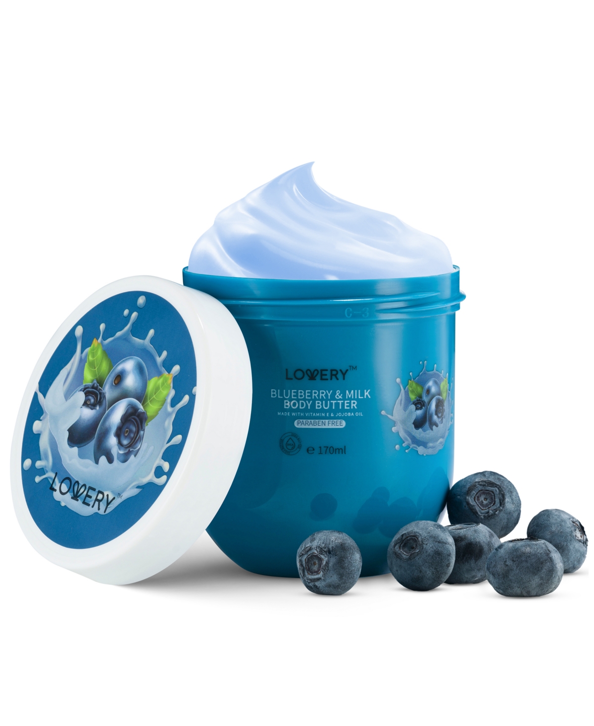 Click here for Lovery Blueberry & Milk Body Butter  6 oz. prices