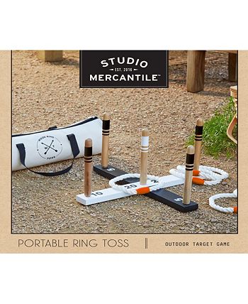 Studio Mercantile Portable Ring Toss Set, 8 Pieces & Reviews - All Toys ...