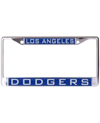 Multi Los Angeles Dodgers Laser Inlaid Metal License Plate Frame - Macy's