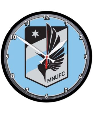 Multi Minnesota United FC 12.75" Round Wall Clock - Macy's