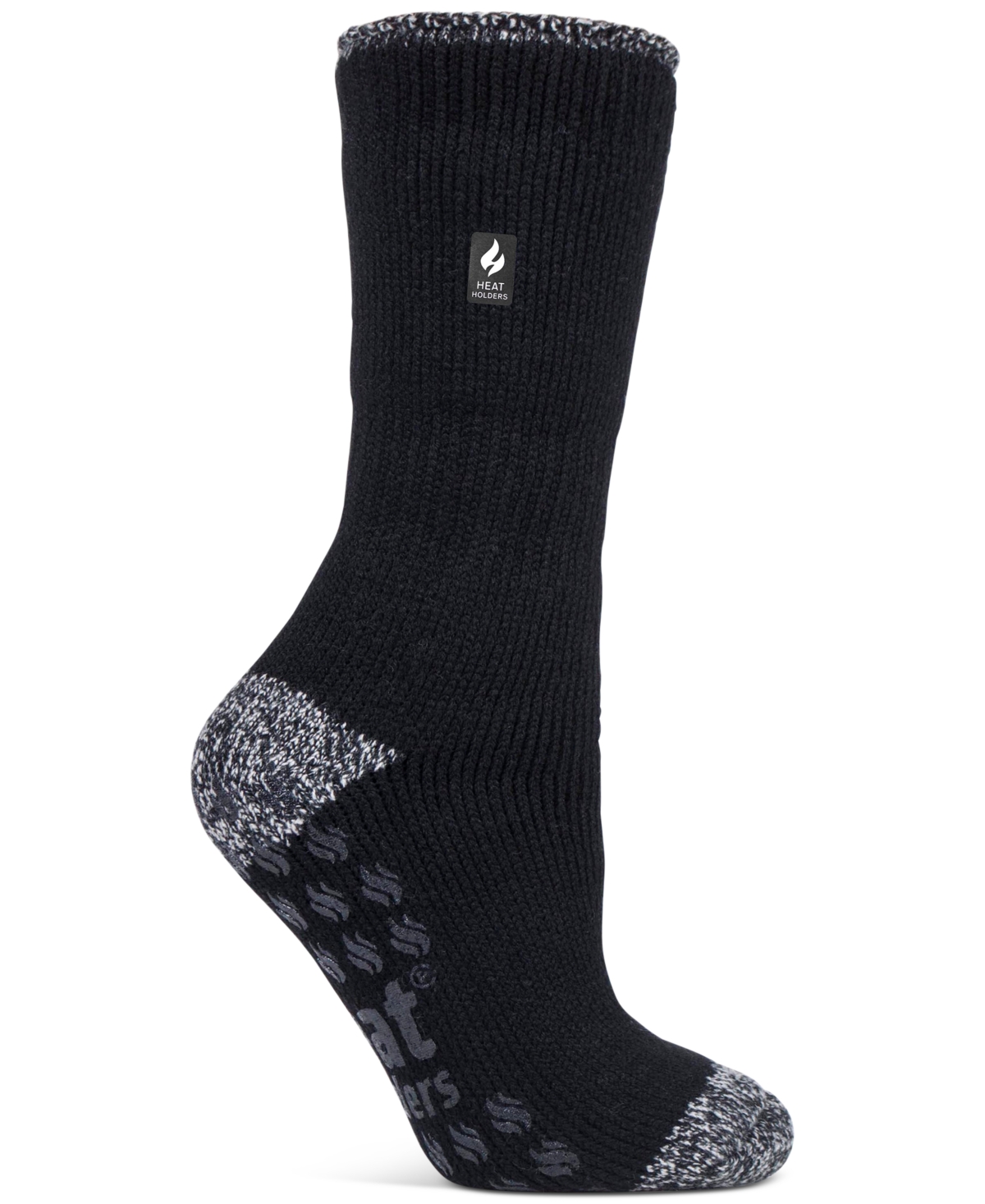 Click here for Heat Holders Womens Juniper Crew Slipper Socks - B... prices