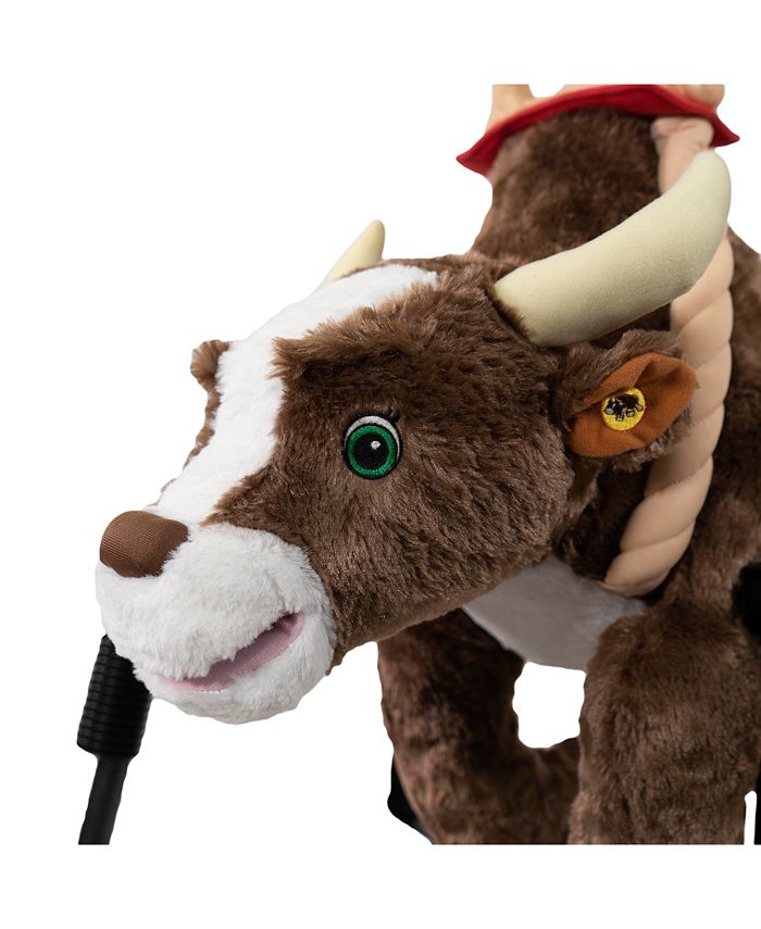 Rockin' Rider Bronco Talking Plush Spring Bull - Macy's