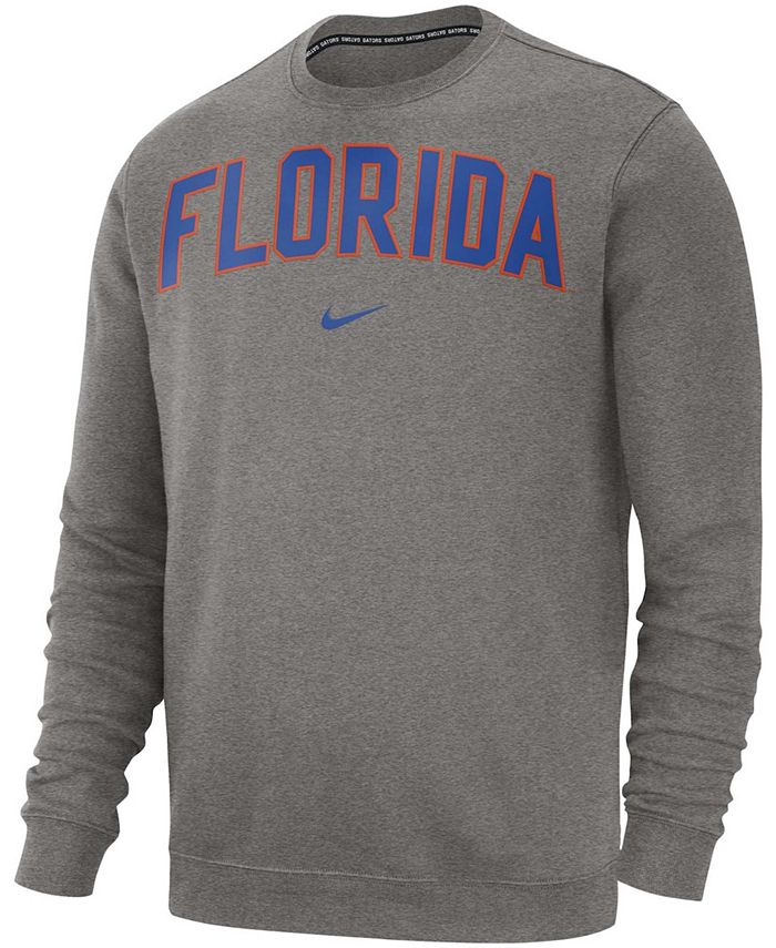 Nike Men's Florida Gators Club Fleece Sweatshirt - Macy's