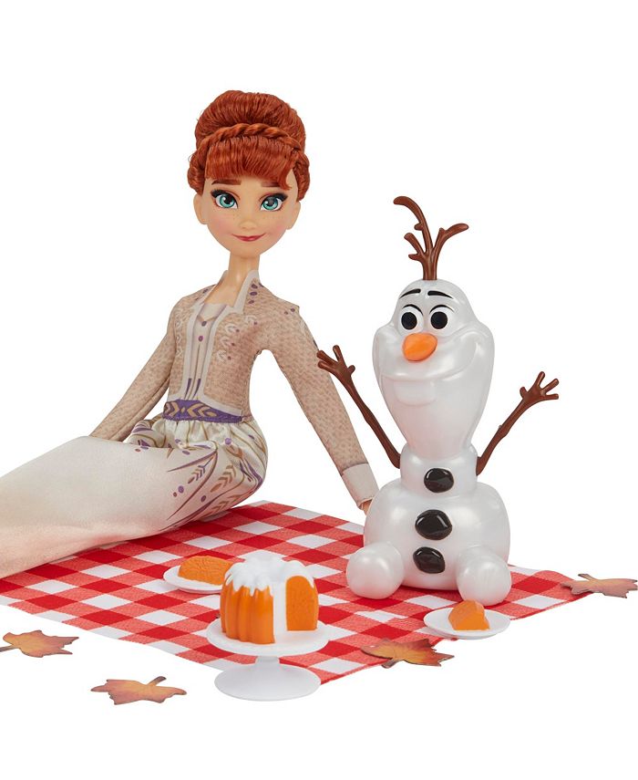Frozen Anna and Olaf's Autumn Picnic Set, 9 Pieces - Macy's