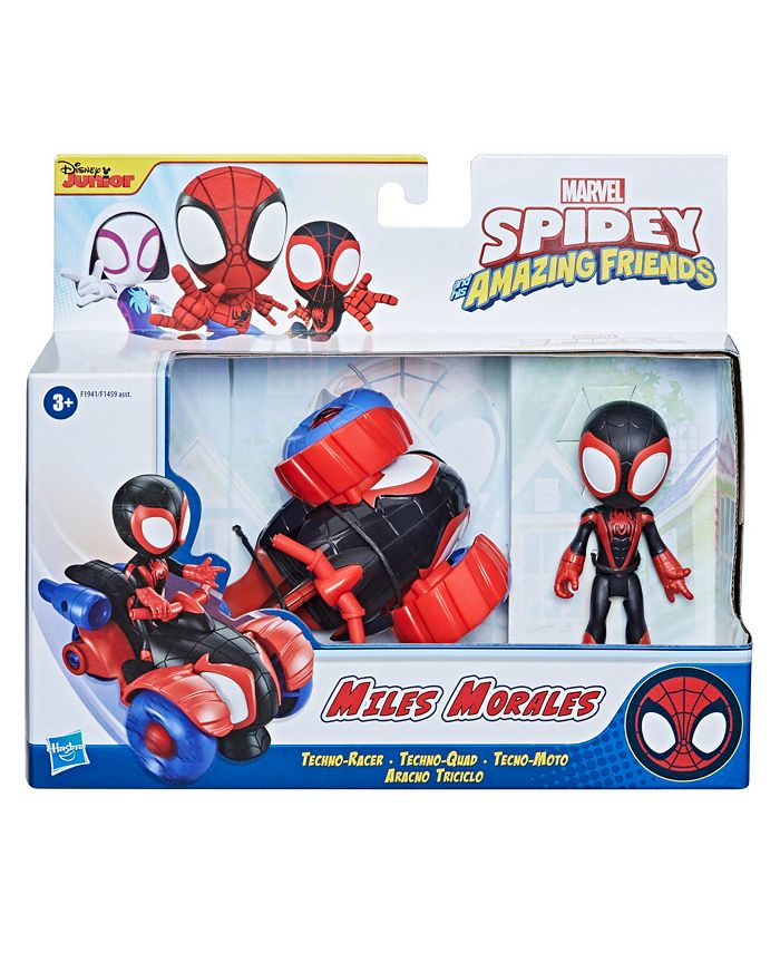 Spidey and His Amazing Friends SAF Spin Techno Racer Playset - Macy's