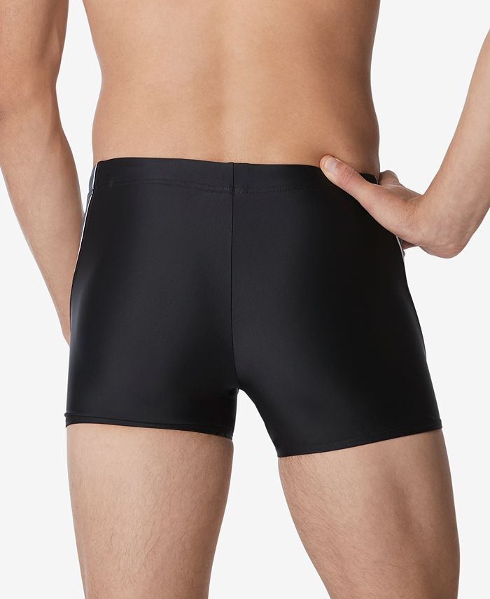 Speedo Mens Fitness Splice Stretch Upf 50 Swim Trunks Macys