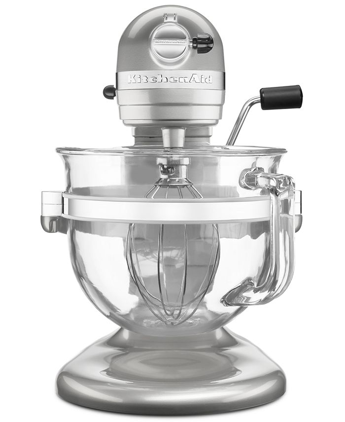 KitchenAid Professional 600 Stand Mixer with Glass Bowl KF26M22 - Macy's