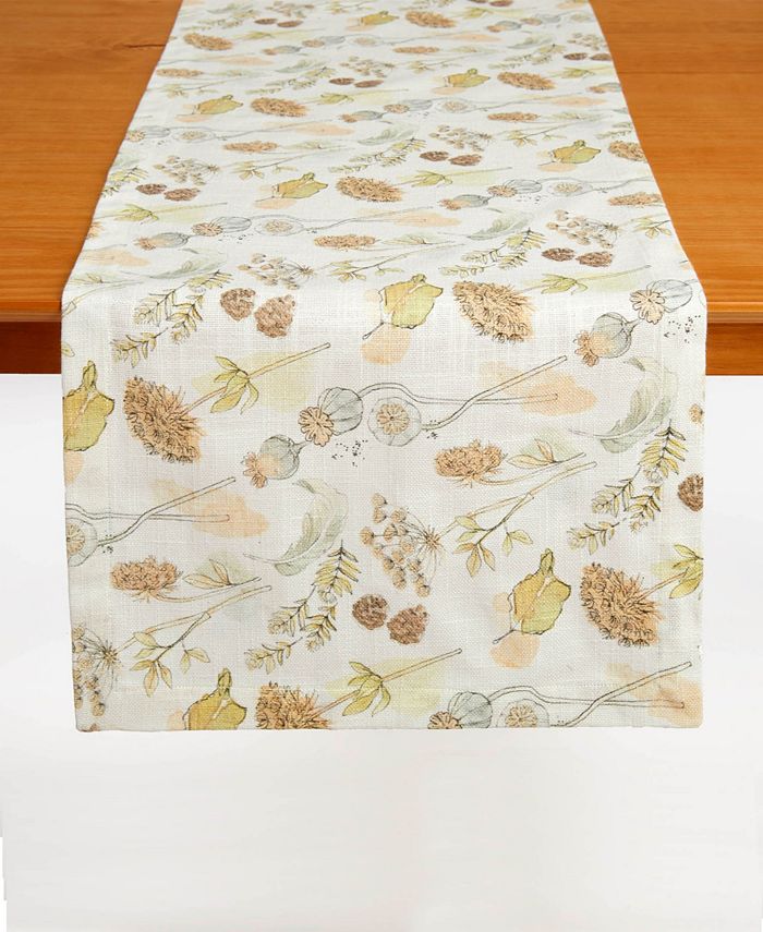 Tableau Woodland Table Runner, 72" x 14" - Macy's