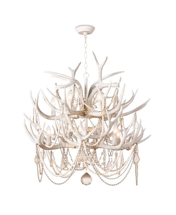 Regina Andrew Design Regina Andrew Cheyanne Antler Chandelier - Macy's