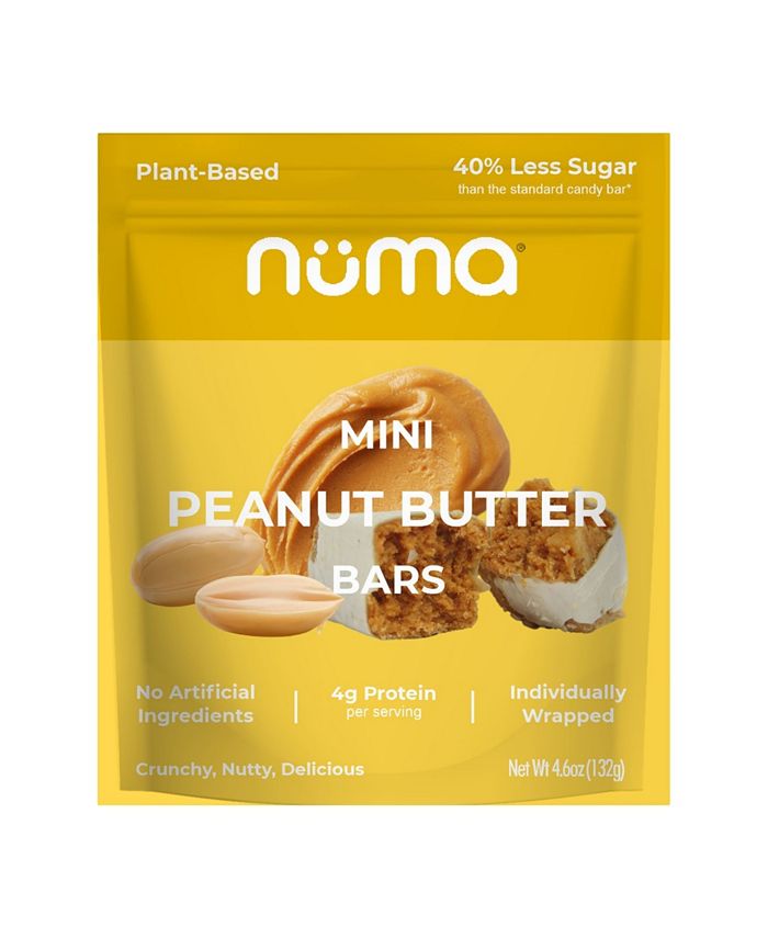 Numa 4.2 Oz Mini Peanut Butter Bars Pack, 6 Pieces - Macy's