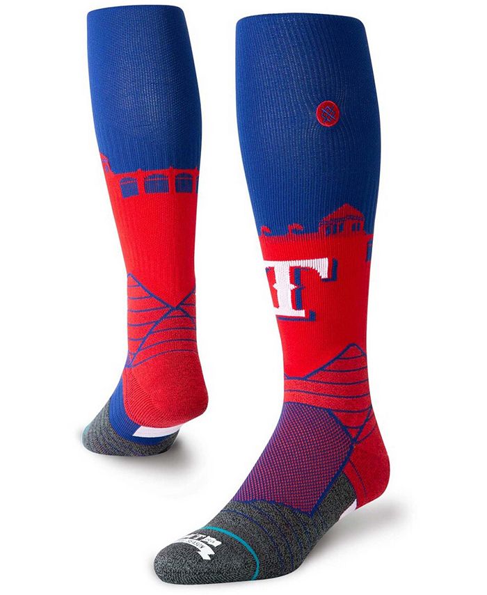 Stance Men's Blue Texas Rangers Arlington Diamond Pro Over The Calf ...