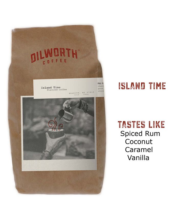 Dilworth Coffee Ground Coffee, Premium Flavored Variety Coffee Bundle ...