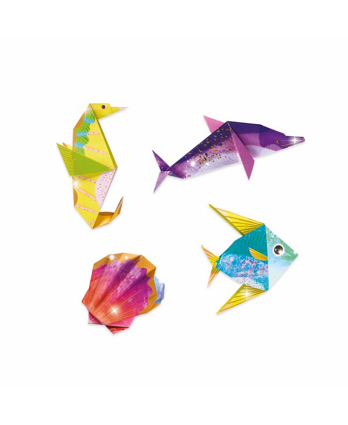 DJECO Origami Paper Craft Kit, Sea Creatures Kit - Macy's